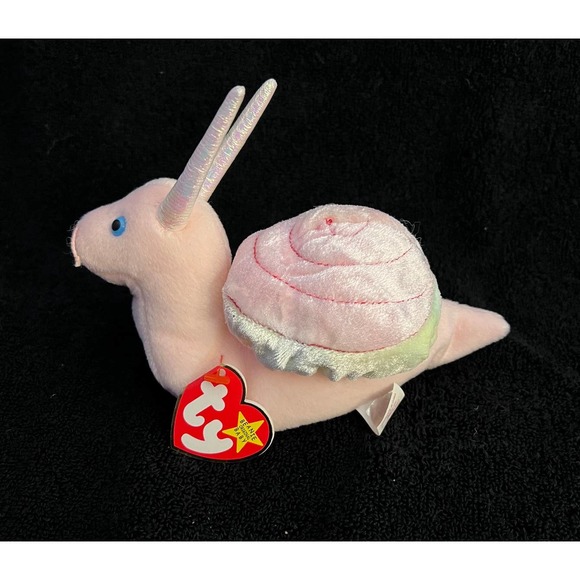 Beanie Babies | Toys | Ty Beanie Baby Swirly The Snail 999 Original ...